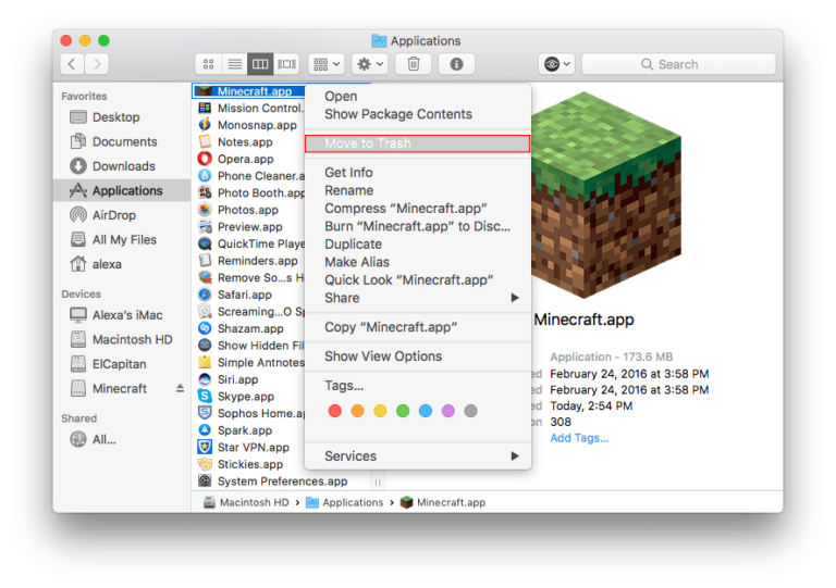 How to Uninstall Minecraft on Mac - Three Ways