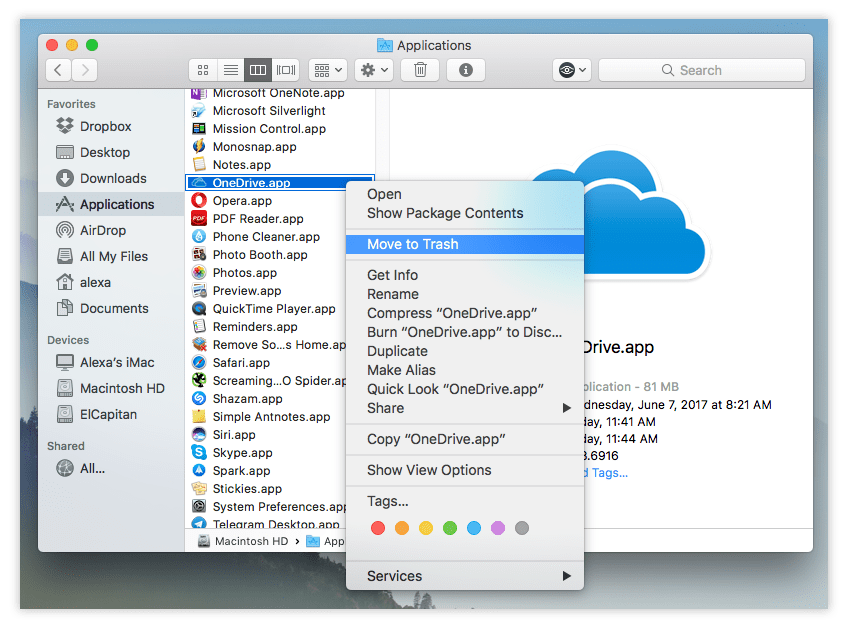 How To Uninstall OneDrive On Mac Removal Guide Nektony