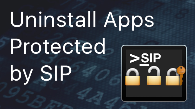 How To Remove Protected Apps On A Mac Nektony