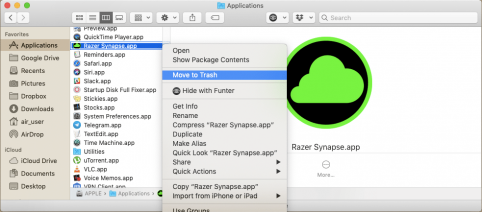 How to Delete Razer Synapse on Mac | Nektony