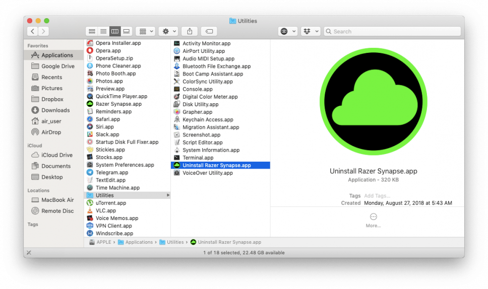 How to Delete Razer Synapse on Mac | Nektony