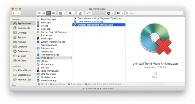 How to Uninstall Trend Micro Antivirus on Mac | Nektony