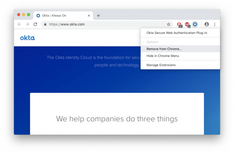 How to Uninstall Okta Plugin - Removal Guide | Nektony