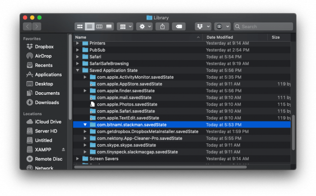 Uninstall XAMPP on Mac | Nektony