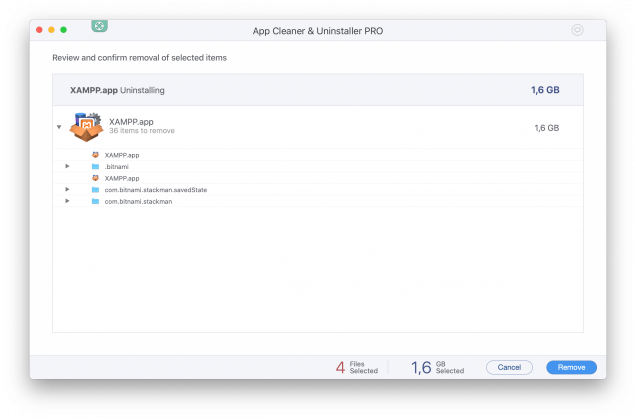 Uninstall XAMPP on Mac | Nektony