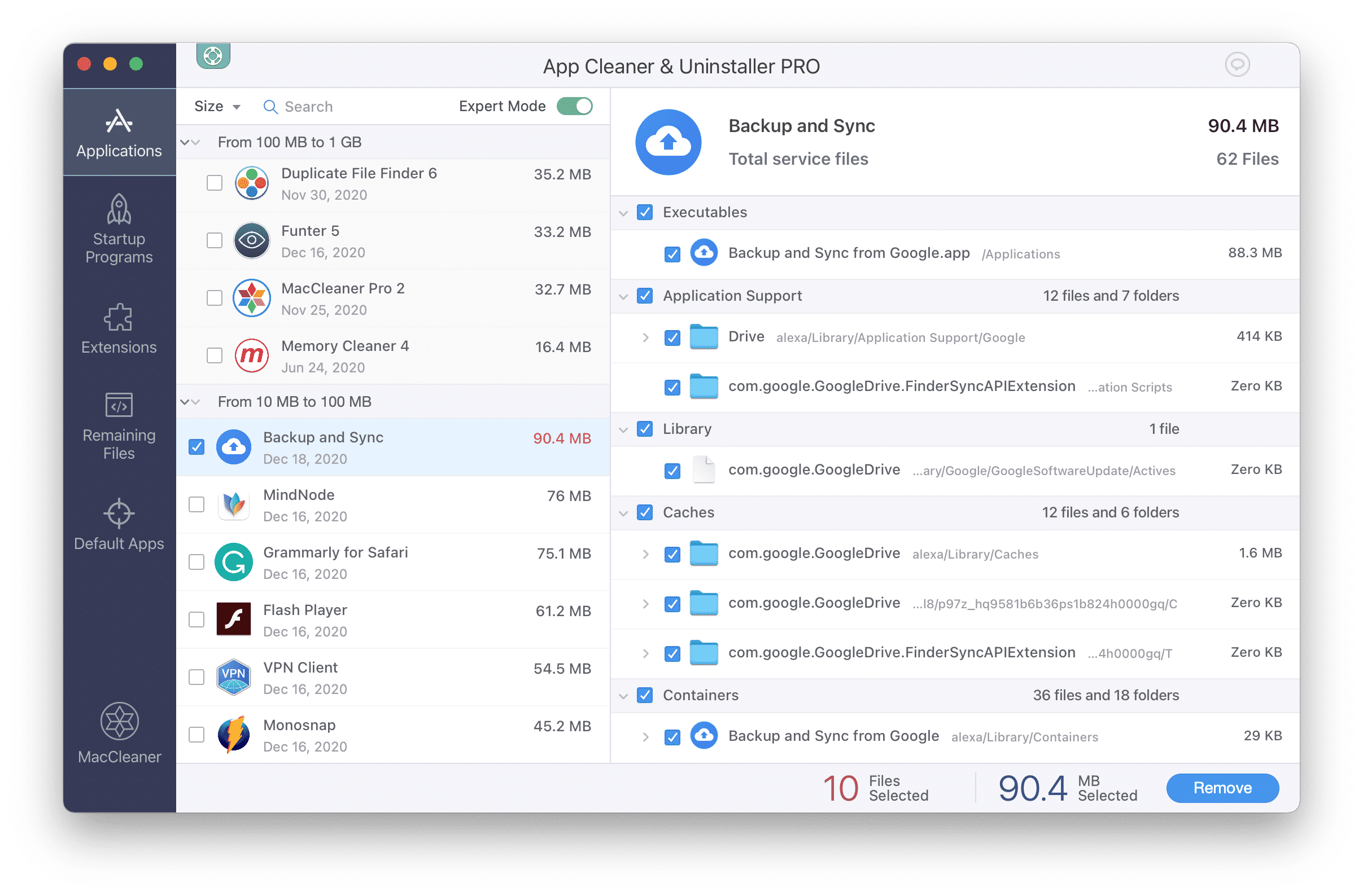 Uninstall Google Backup And Sync Mac Vasthat