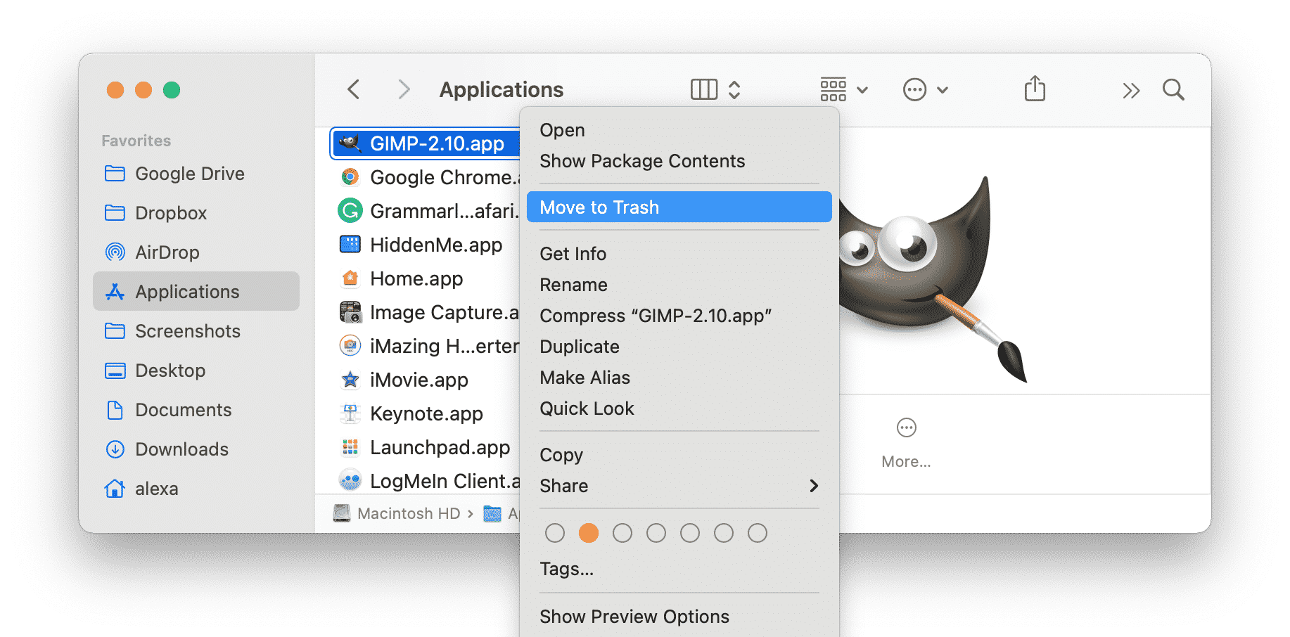 Uninstall GIMP From Mac Removal Guide Nektony