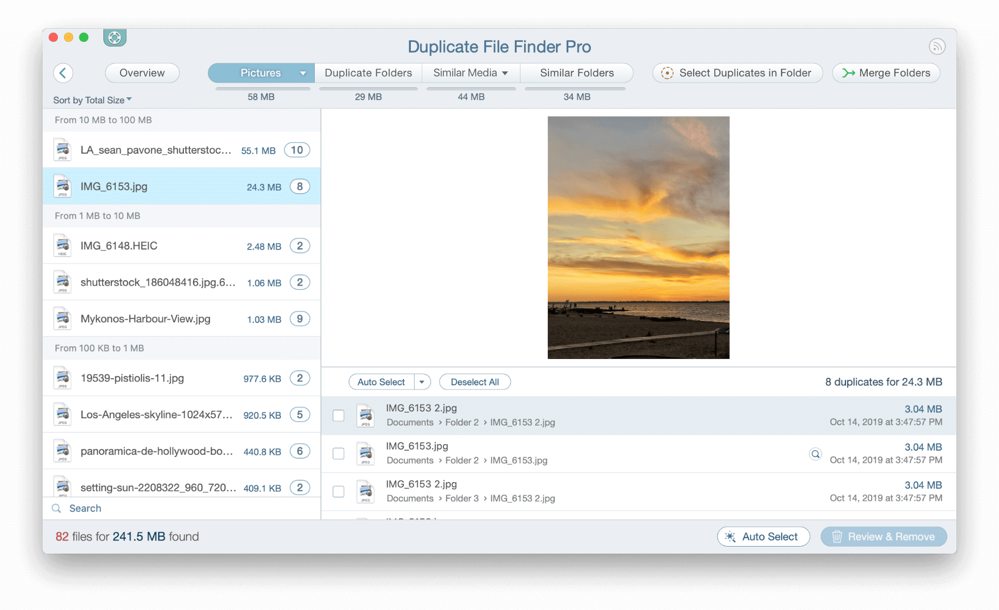 Gemini 2 vs. Duplicate File Finder | Nektony