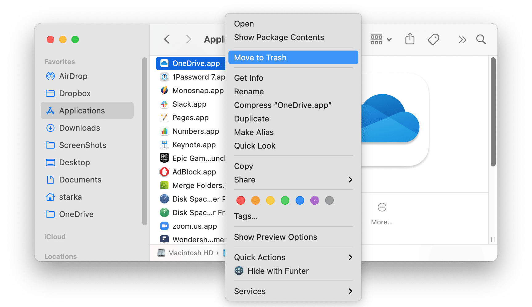 How To Uninstall OneDrive On Mac Removal Guide Nektony