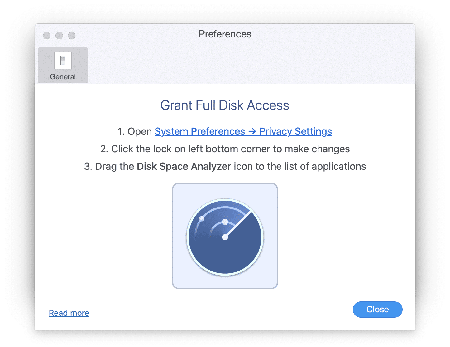 Disk Space Analyzer - Help Page | Disk Space Scanning