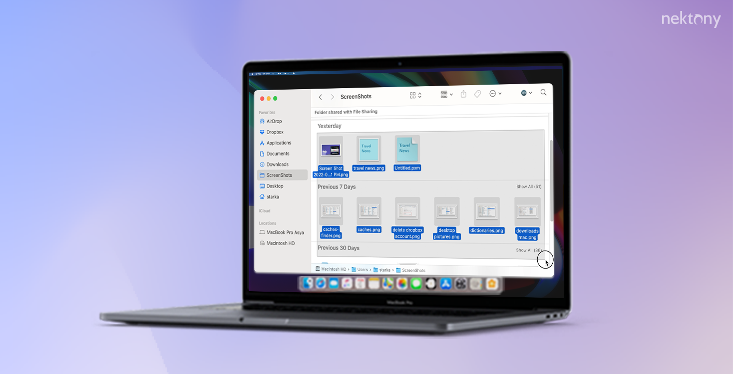  How To Select Multiple Files On A Mac Nektony
