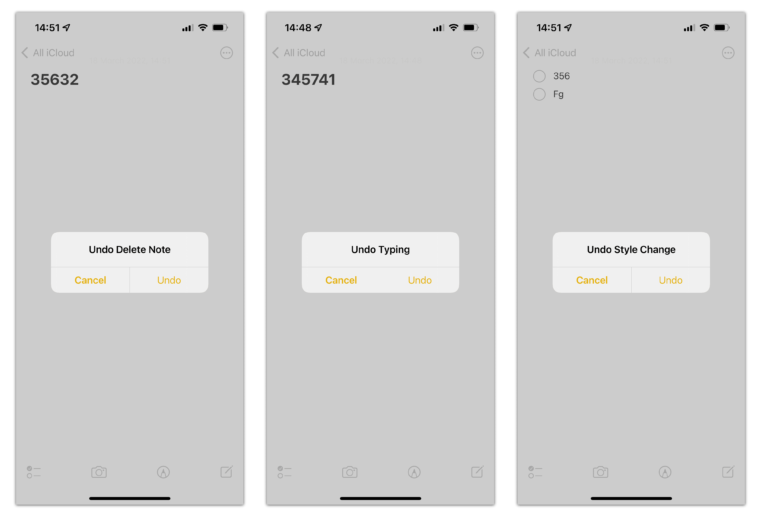 How to Undo in Notes on iPhone | Nektony