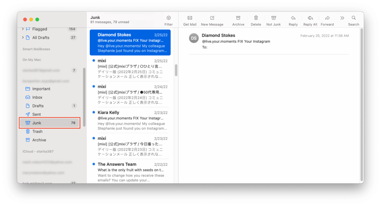 How to Find Emails Automatically Removed from Spam | Nektony
