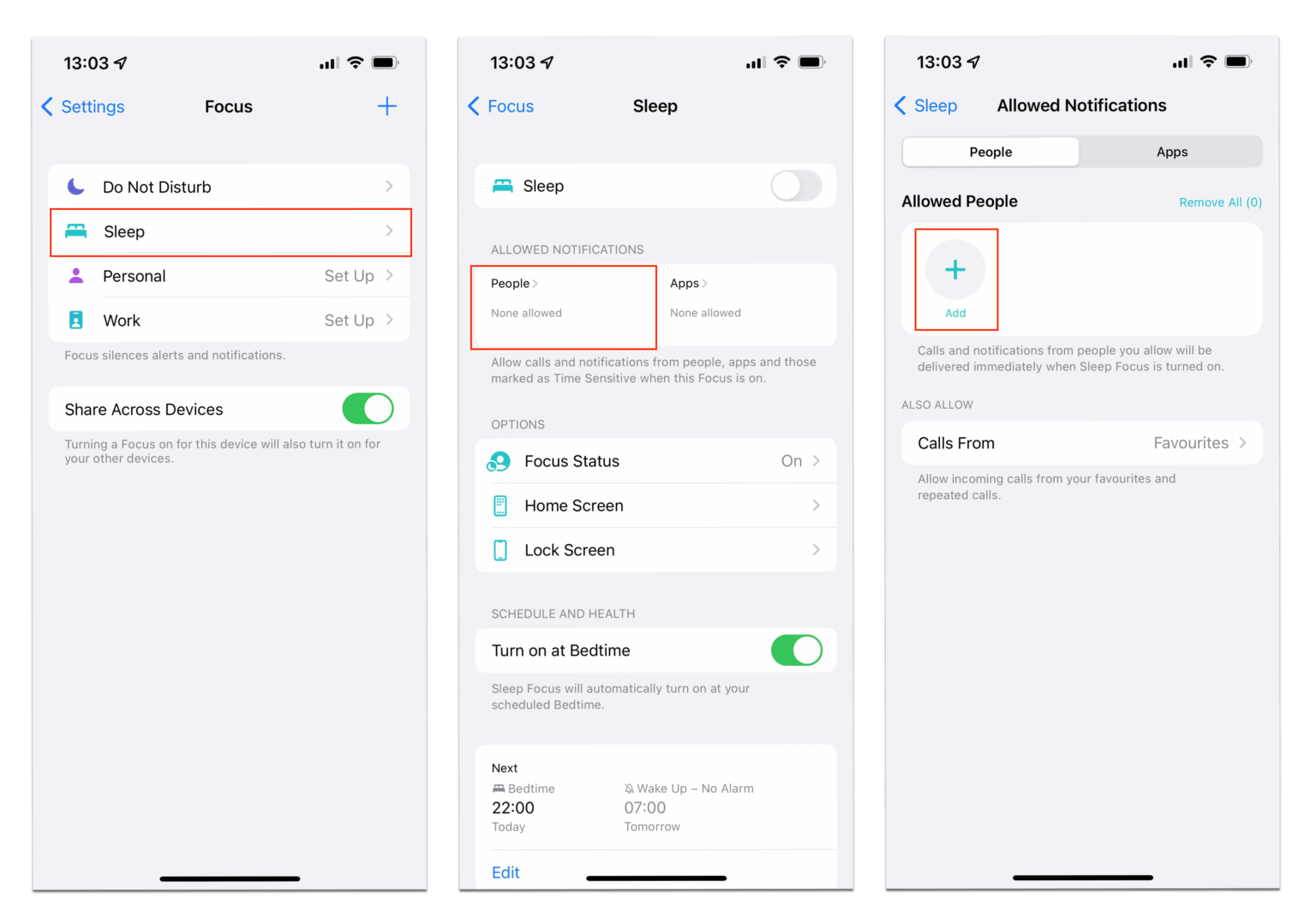 Shared Focus Status on iPhone - How to Silence Notifications