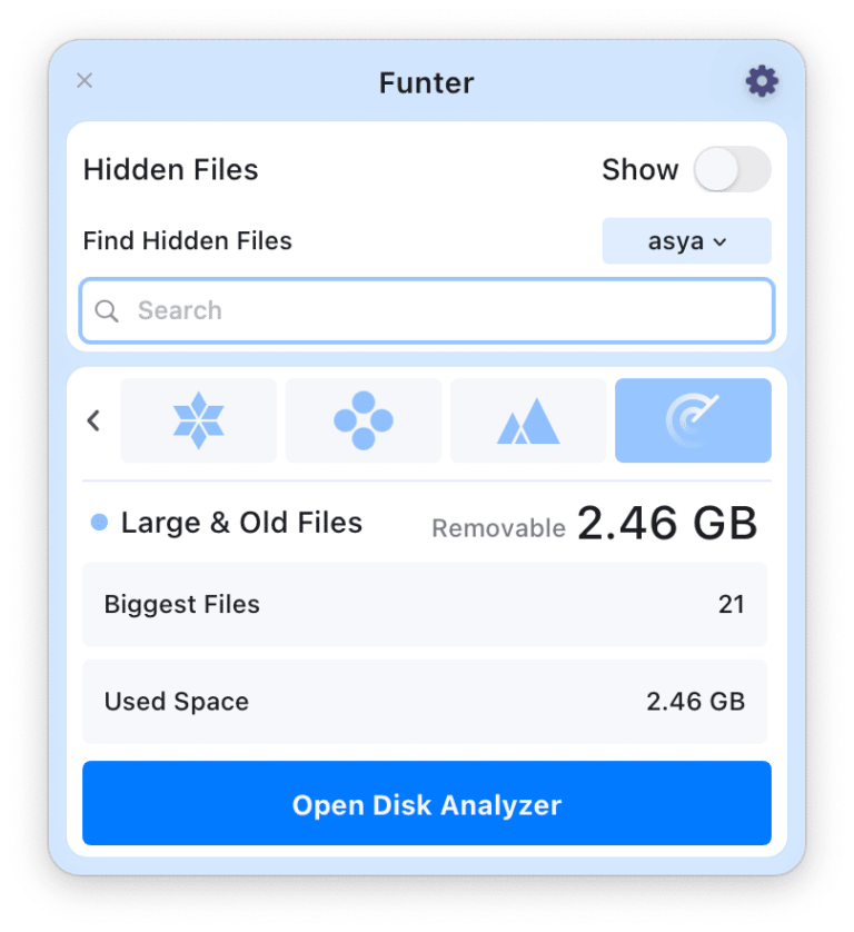 Funter - Show hidden files on Mac | Free Download