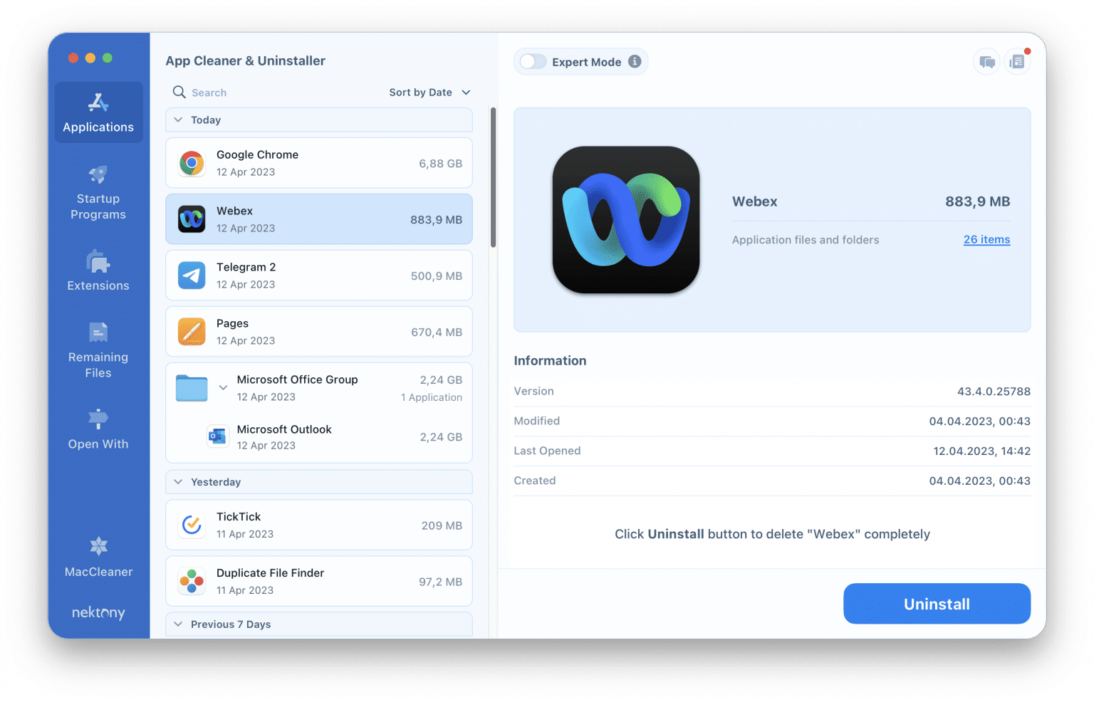 How to Uninstall Webex on Mac - Two Ways | Nektony