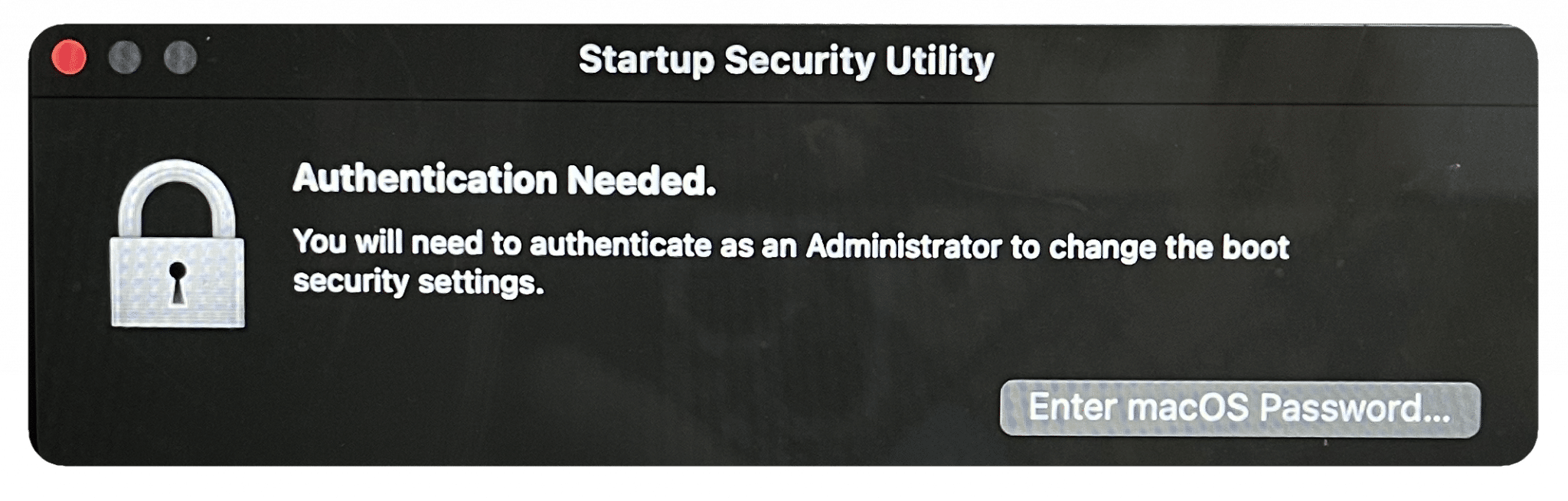 Startup Security Utility on Mac - How to Launch | Nektony