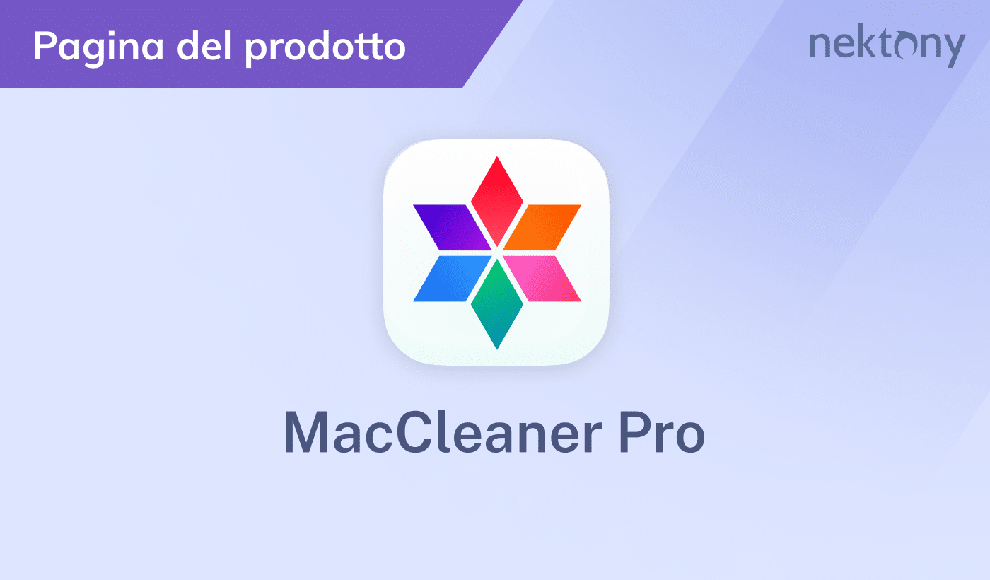 MacCleaner Pro - Pulisci e velocizza il tuo Mac