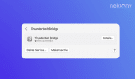 Thunderbolt Bridge on Mac - How to Connect Macs | Nektony