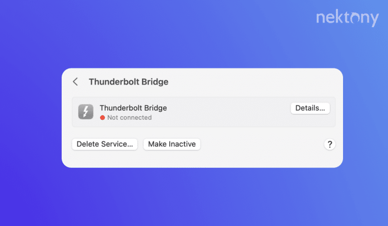 Thunderbolt Bridge on Mac - How to Connect Macs | Nektony