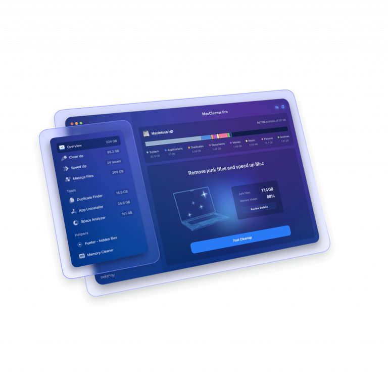 MacCleaner Pro - Clean Up and Speed Up a Mac | Free Download