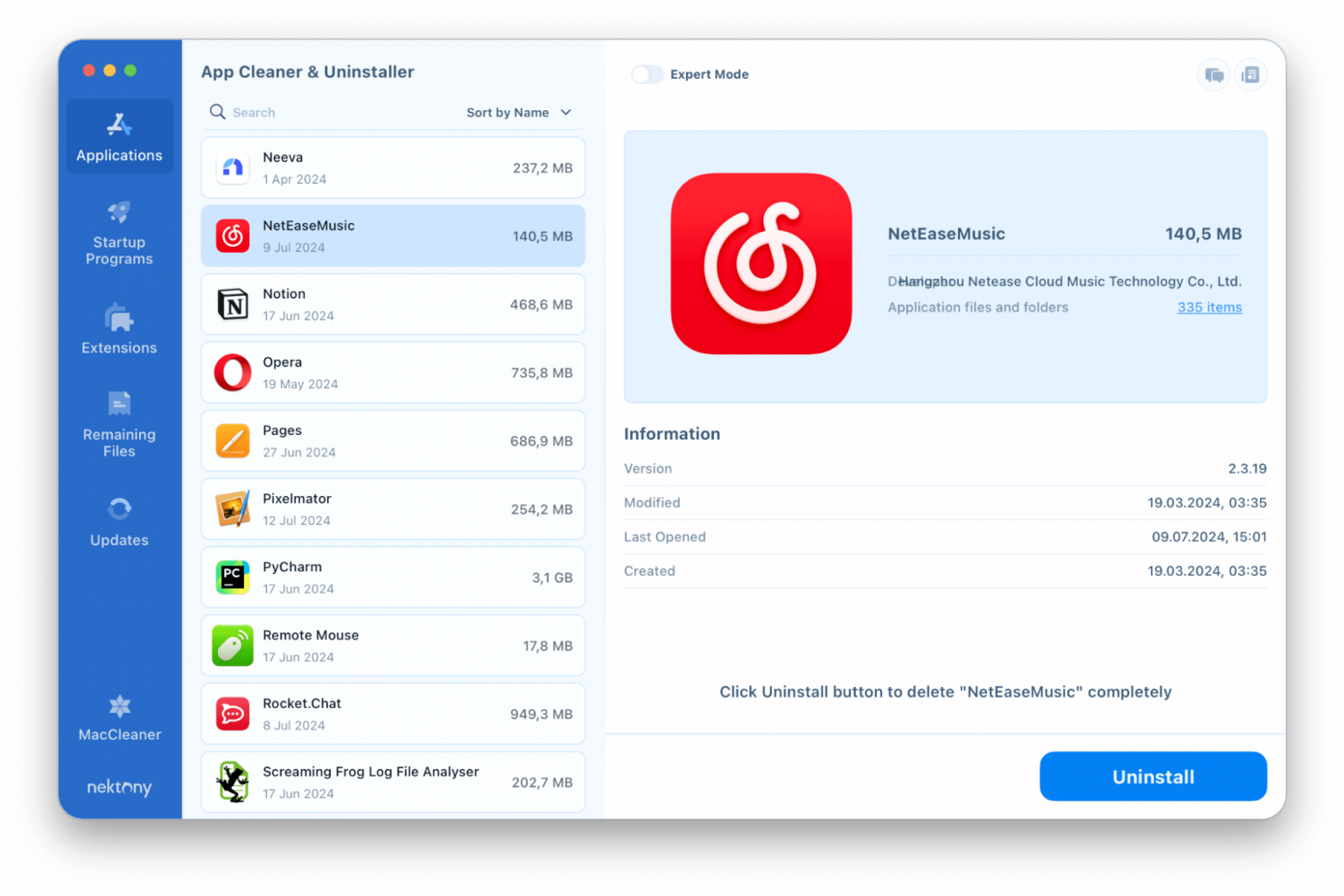 How to uninstall NetEase Music on a Mac - Removal Guide