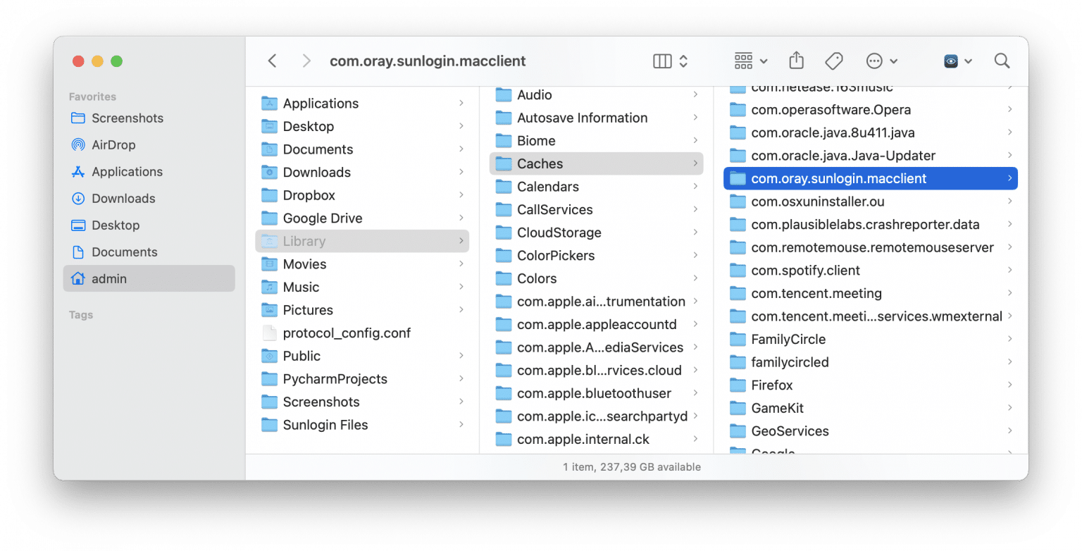 Uninstall Sunlogin Remote Control Software on Mac