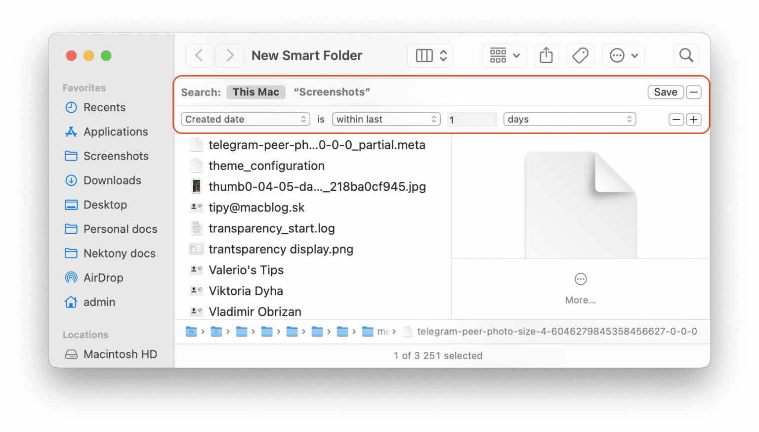Fast Search in Mac - Tips & Tricks