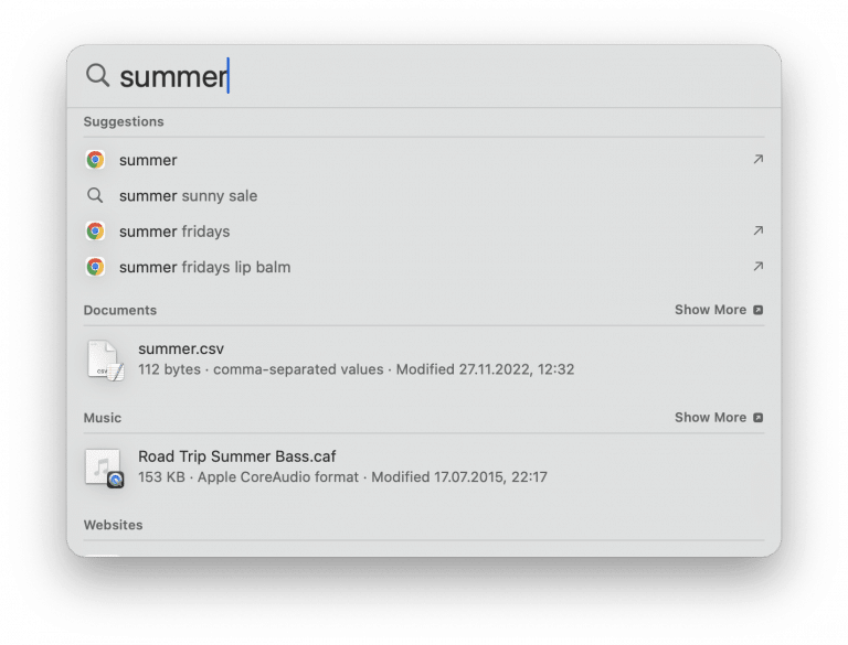 Fast Search in Mac - Tips & Tricks