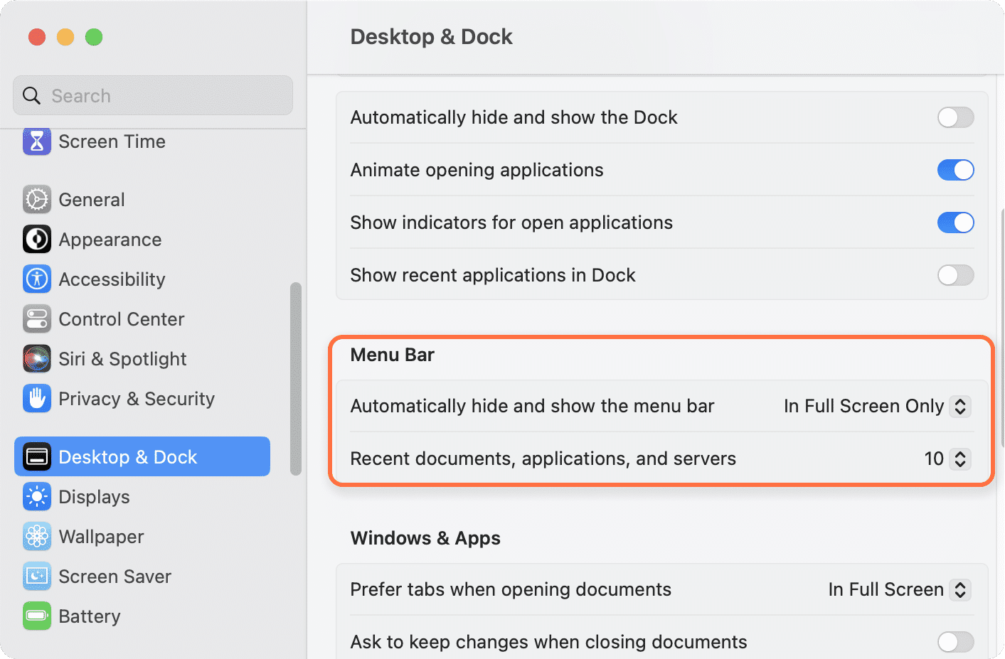Mac Menu Bar - How to Use and Customize TaskBar on Mac