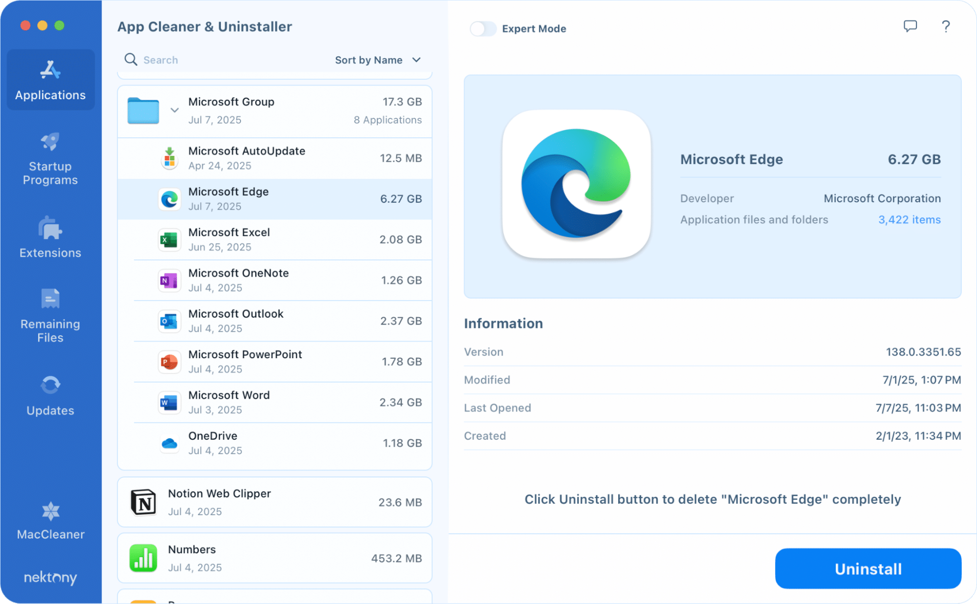 Step-by-step guide: How to delete Microsoft Edge from Mac