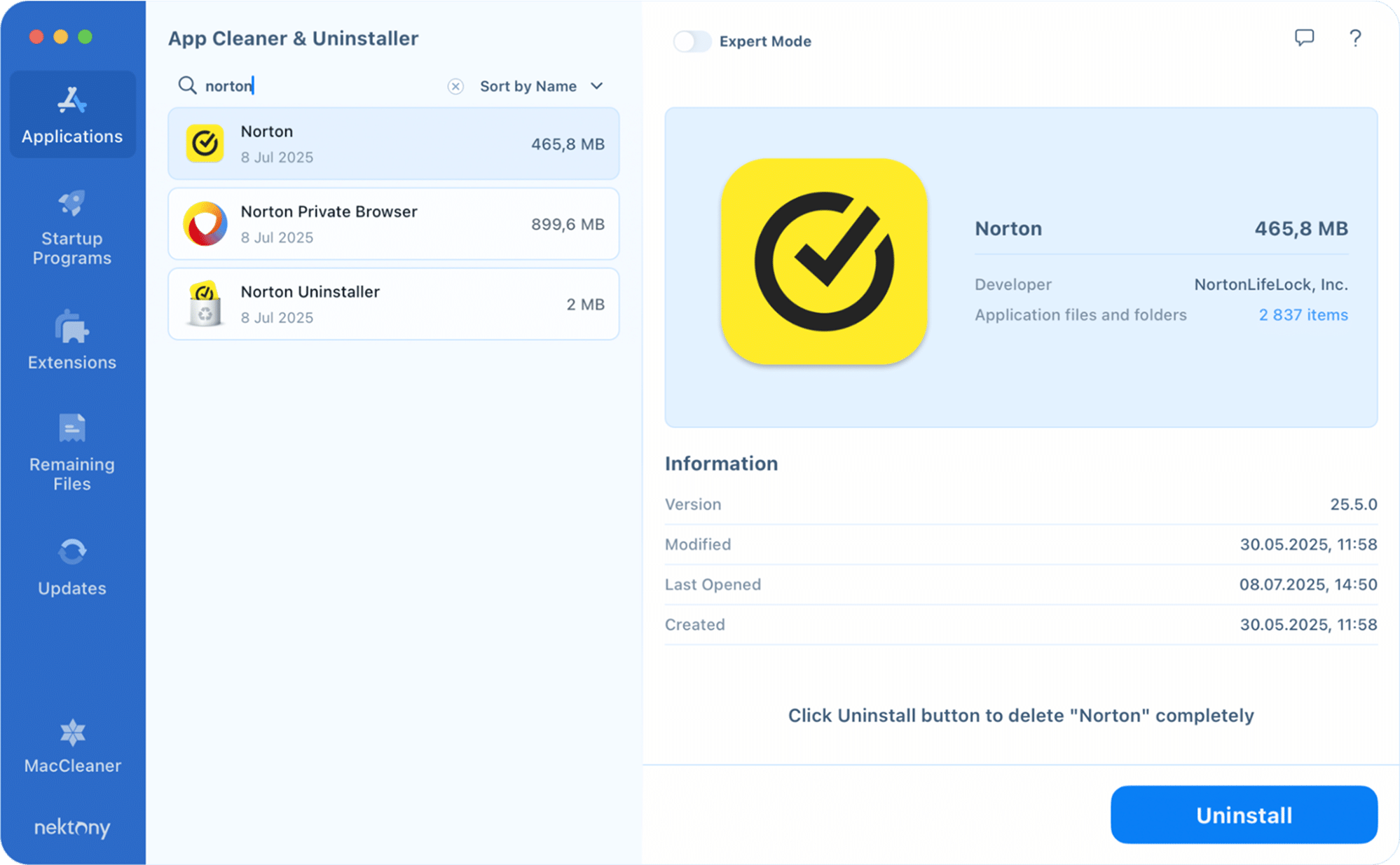 Remove Norton Security on Mac: Easily and fully