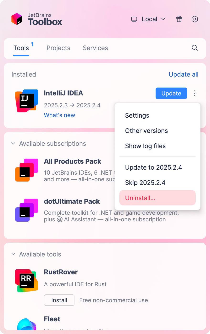 How to remove IntelliJ from Mac (delete all leftover files)