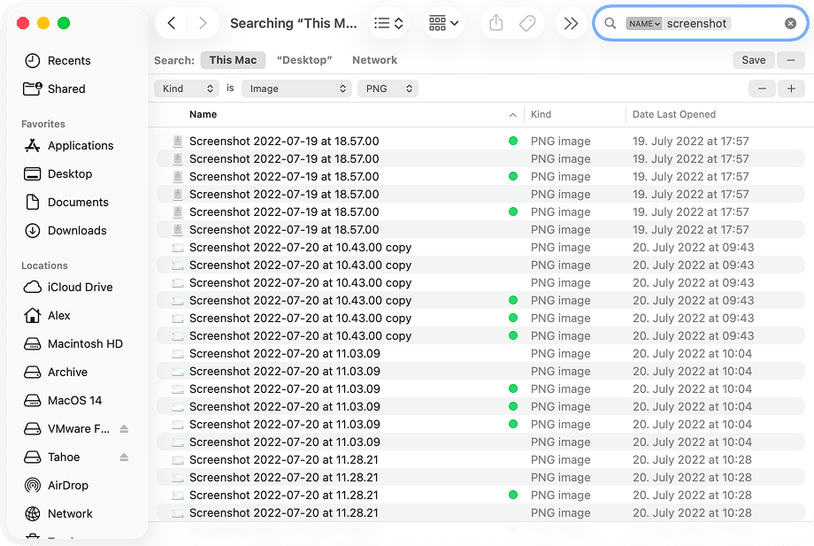 Can’t find your screenshots on Mac? Here’s where they are