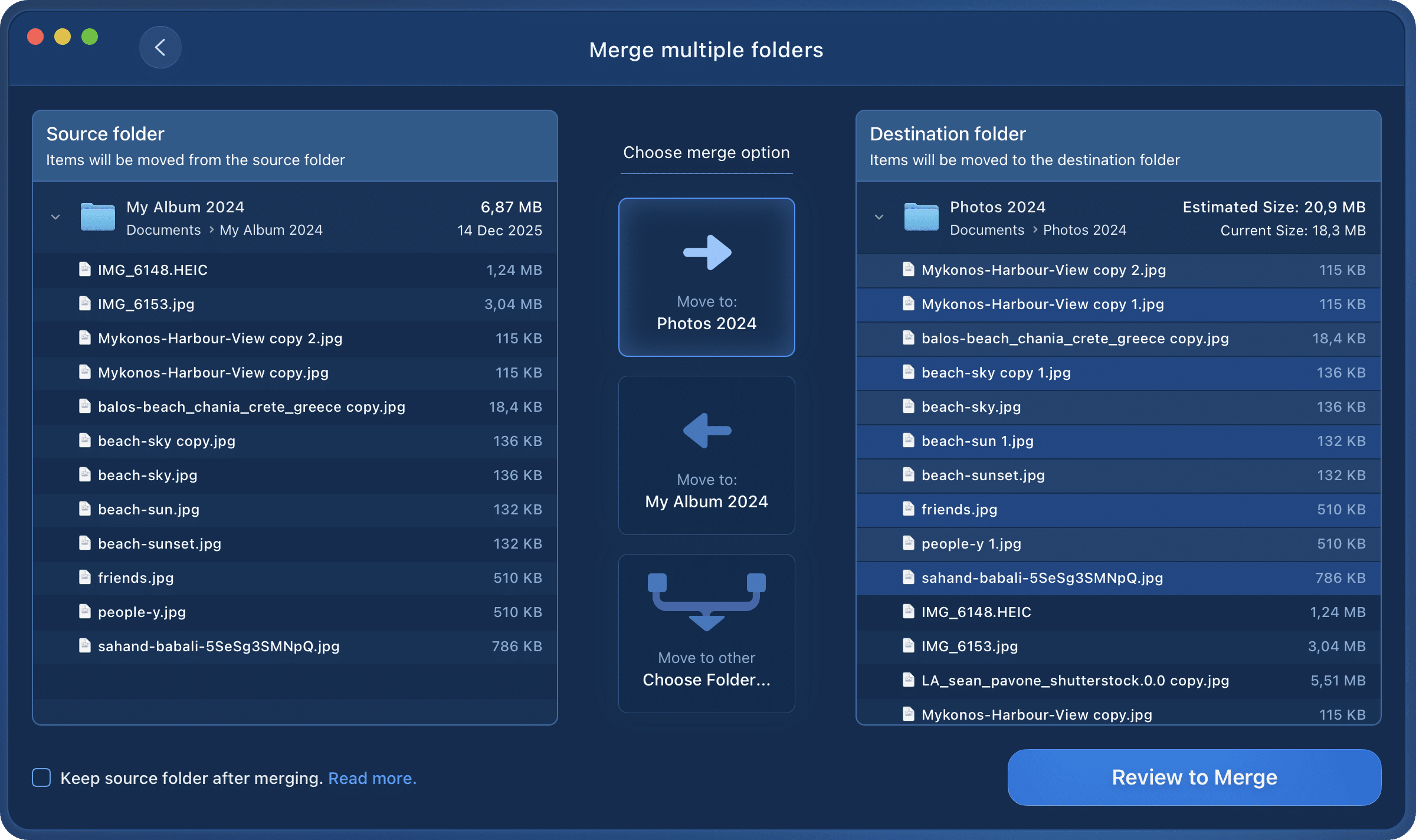 Duplicate File Finder – Mac 版重复清理器